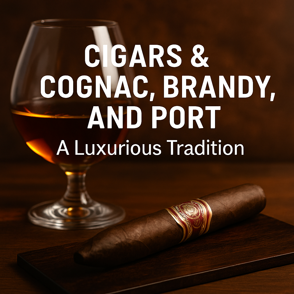 🥃 Cigars & Cognac, Brandy, and Port: A Luxurious Tradition – Habana ...