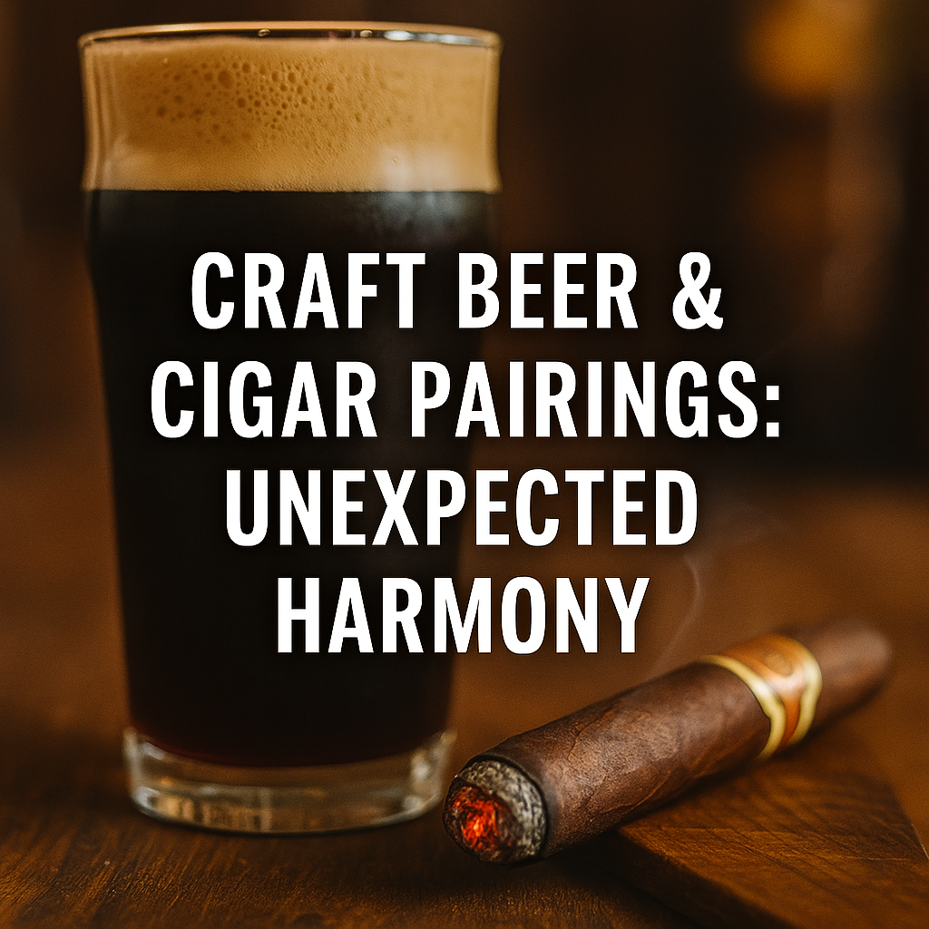 🍺 Craft Beer & Cigar Pairings: Unexpected Harmony – Habana Port Cigar ...