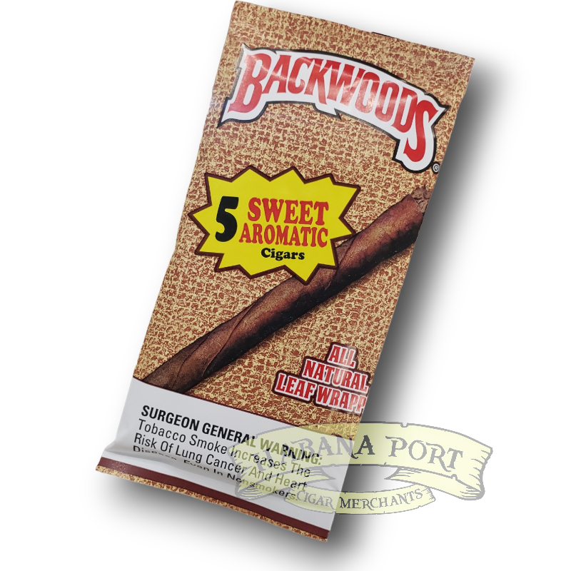 Backwoods Sweet Aromatic 5ct Pack – Habana Port Cigar Merchants