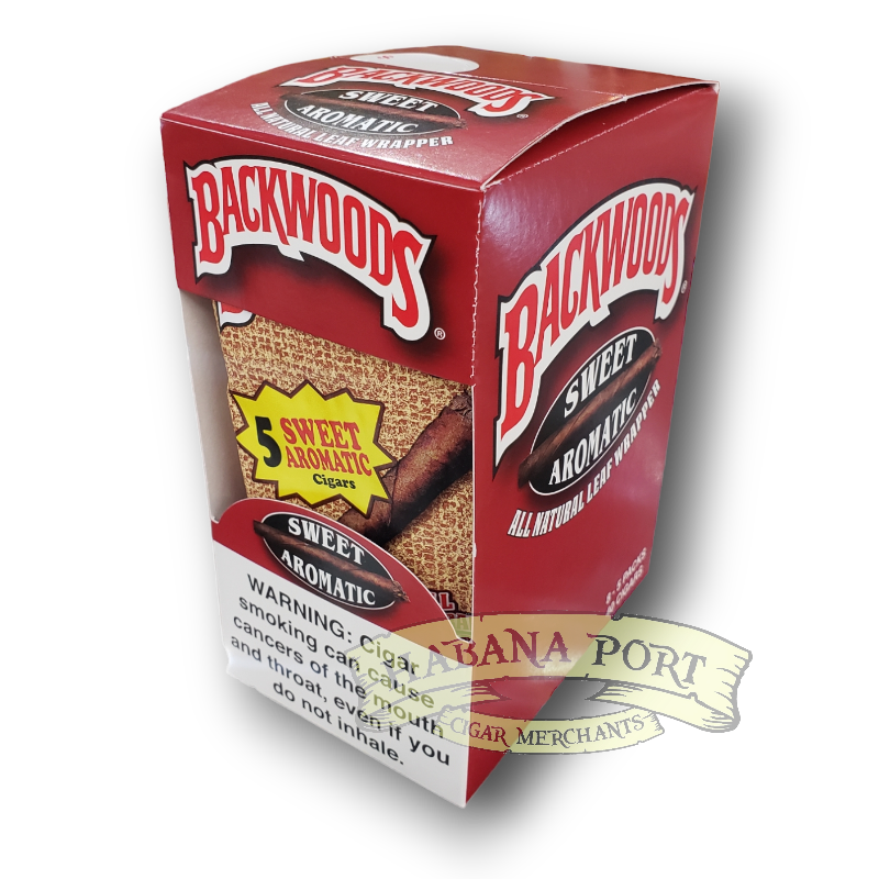 Backwoods Sweet Aromatic 5ct Pack – Habana Port Cigar Merchants
