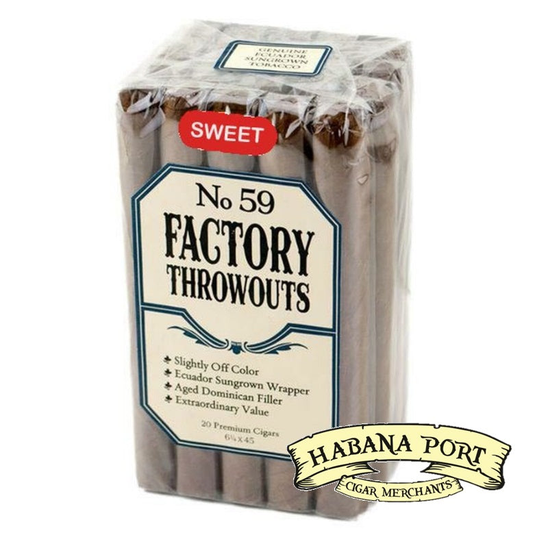 Factory Throwouts #59 Sweet 6.25x45 – Habana Port Cigar Merchants