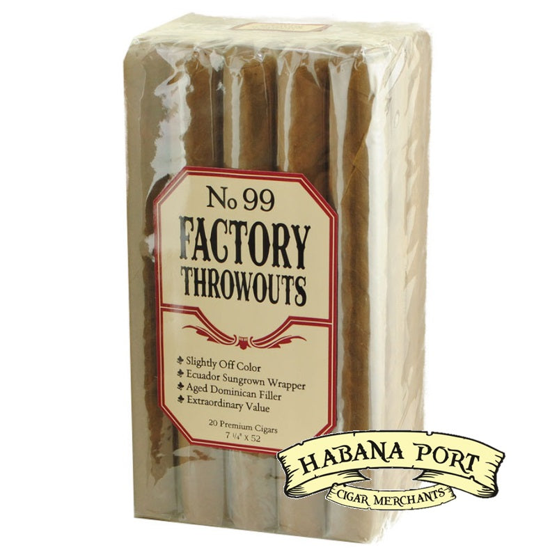 Factory Throwouts #99 Natural 7.25x52 – Habana Port Cigar Merchants