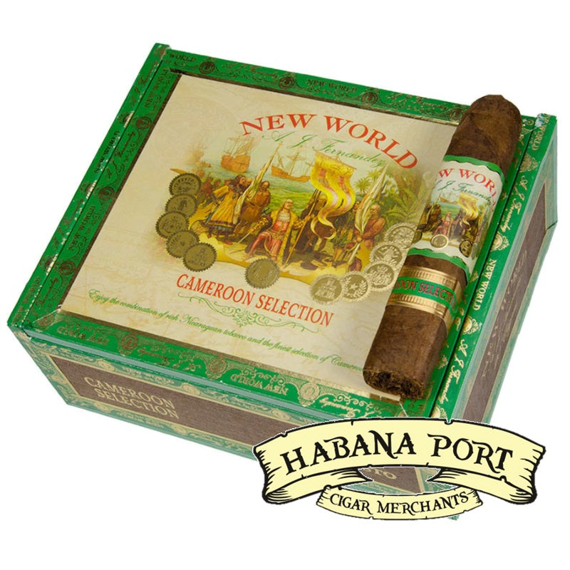 New World Cameroon Short Robusto 4x48 – Habana Port Cigar Merchants