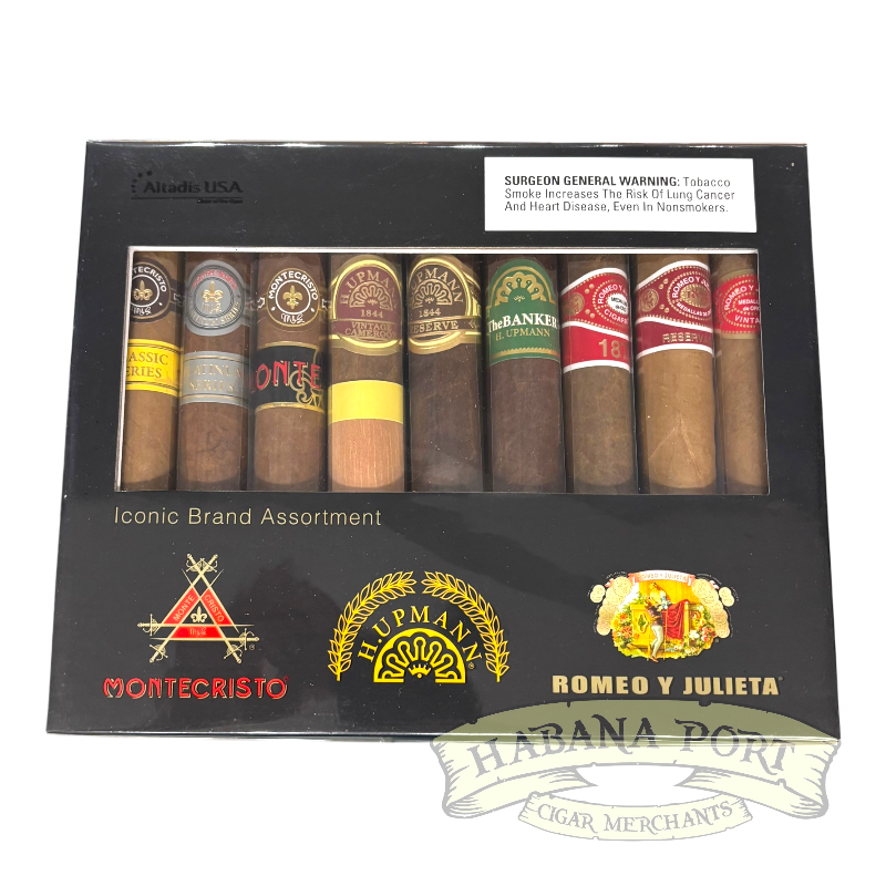 Altadis Dominican Iconic Brand 9ct Sampler – Habana Port Cigar Merchants