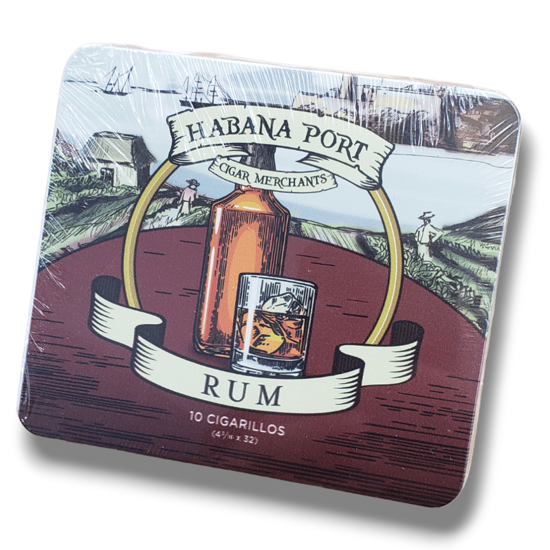Habana Portions Tins Rum 4.1875x32 – Habana Port Cigar Merchants